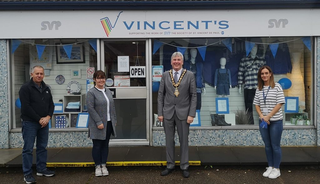 Mayor of Causeway Coast and Glens visits Vincent's to celebrate Second ...