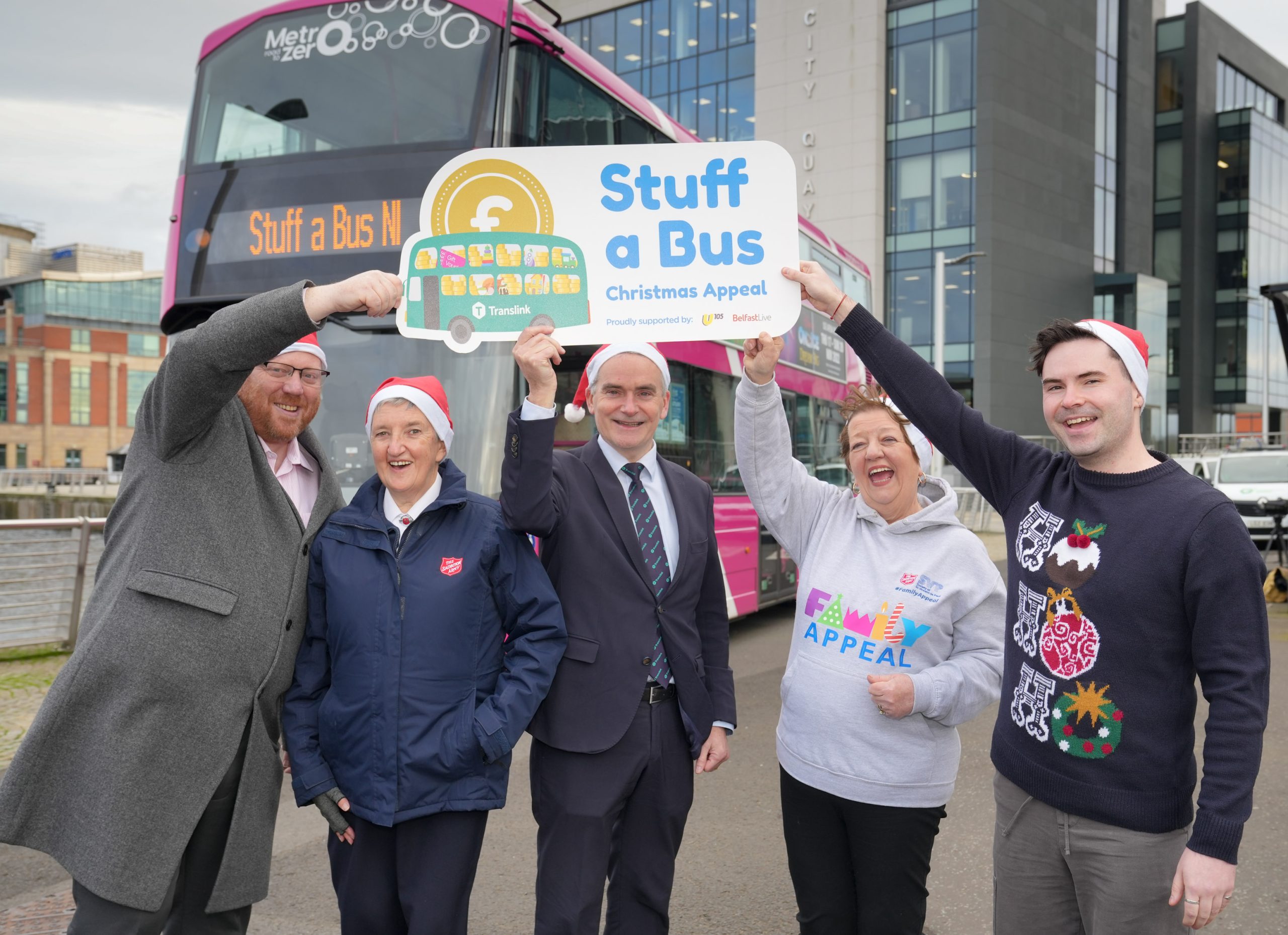 Translink urges public to get behind Stuff A Bus appeal and help give ...